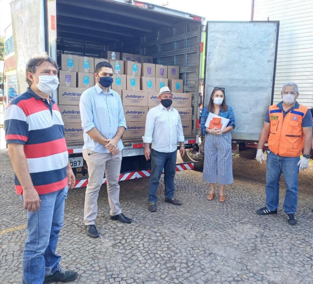 Acomac-DF e Sindmac propiciam doação de 7.200 frascos de álcool em gel ...